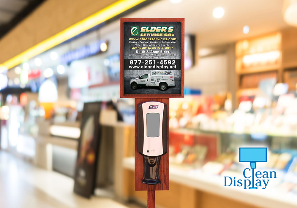 Clean Display – Local Hand Sanitizer Billboard Advertising